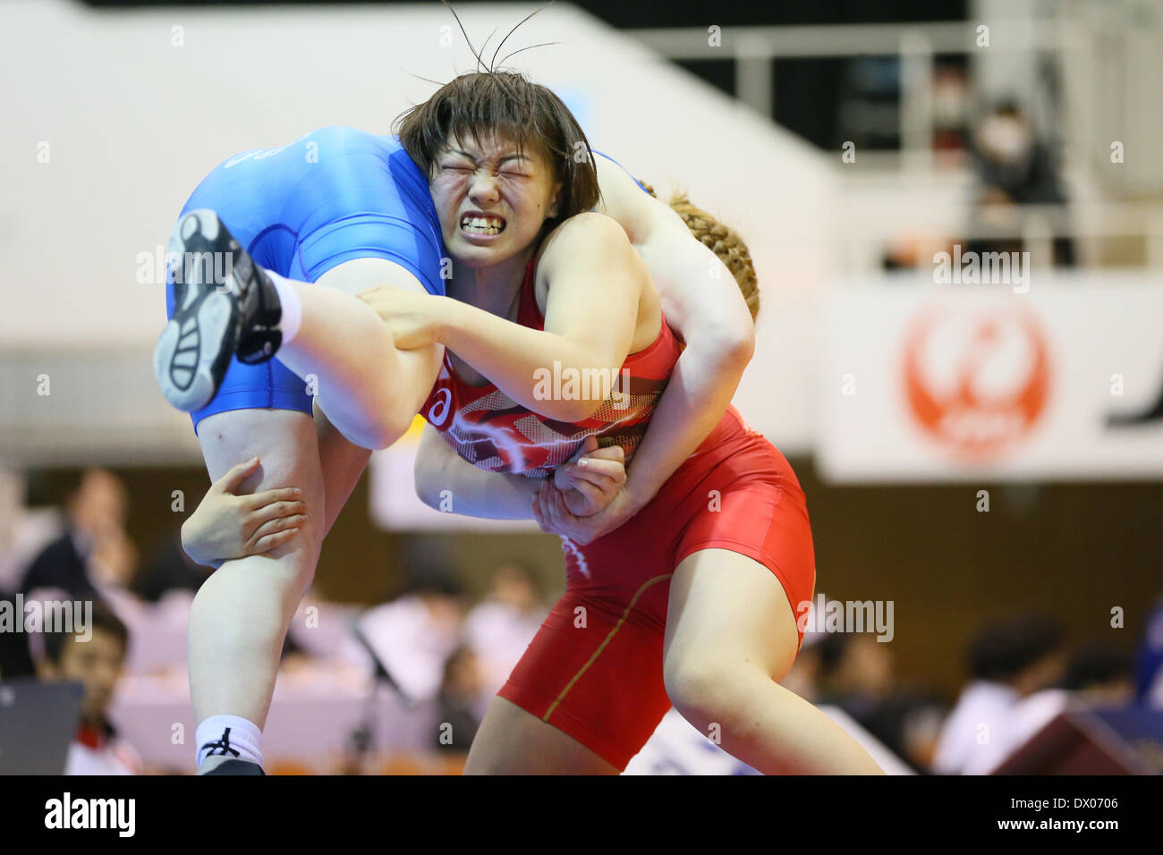 Katsuki Sakagami (JPN), MARCH 15, 2014 - Wrestling : 2014 Female ...