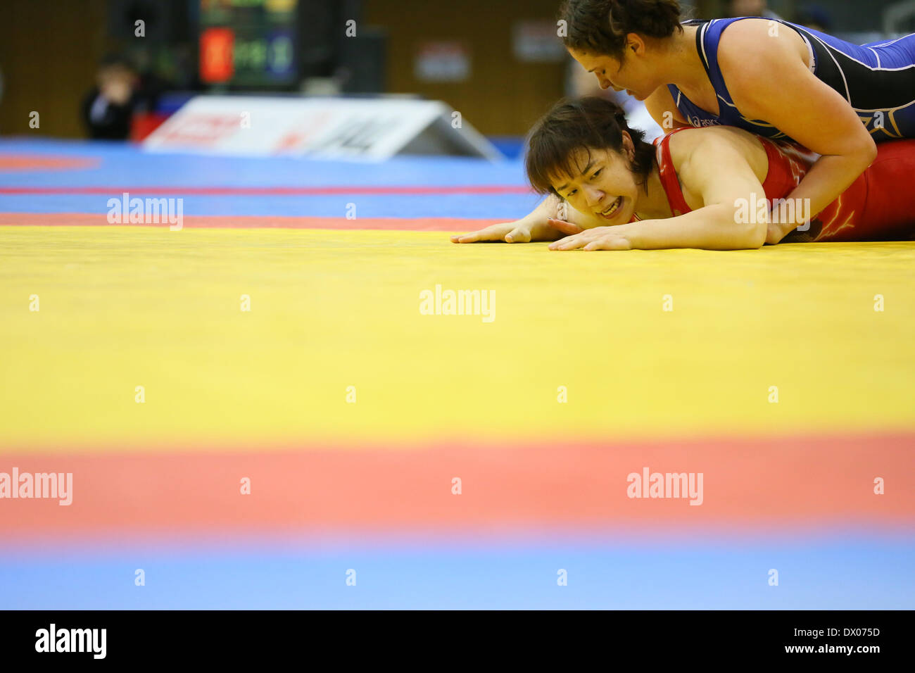Kyoko Hamaguchi (JPN), MARCH 15, 2014 - Wrestling : 2014 Female ...
