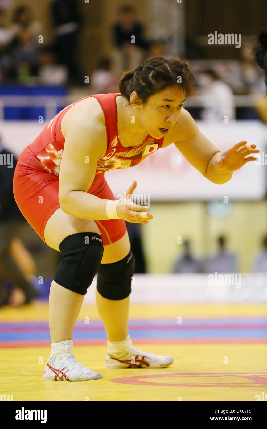 Azusawa Gymnasium, Tokyo, Japan. 15th Mar, 2014. Kyoko Hamaguchi (JPN ...