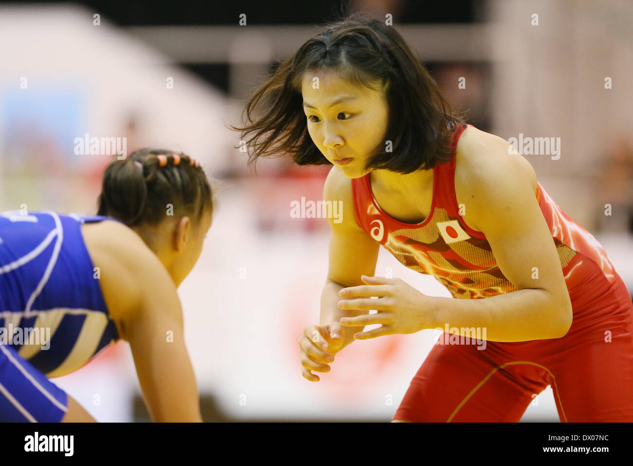 Azusawa Gymnasium, Tokyo, Japan. 15th Mar, 2014. Chiho Hamada (JPN ...