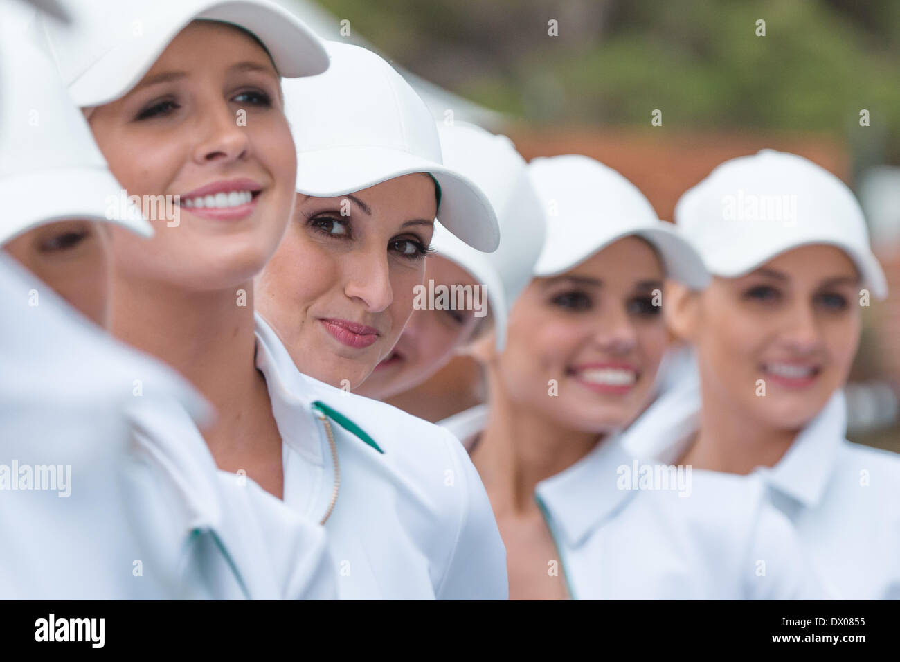 Grid Girls Australian High Resolution Stock Photography and Images - Alamy