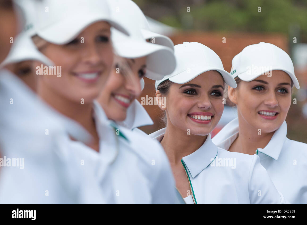 Grid girls australian hi-res stock photography and images - Alamy