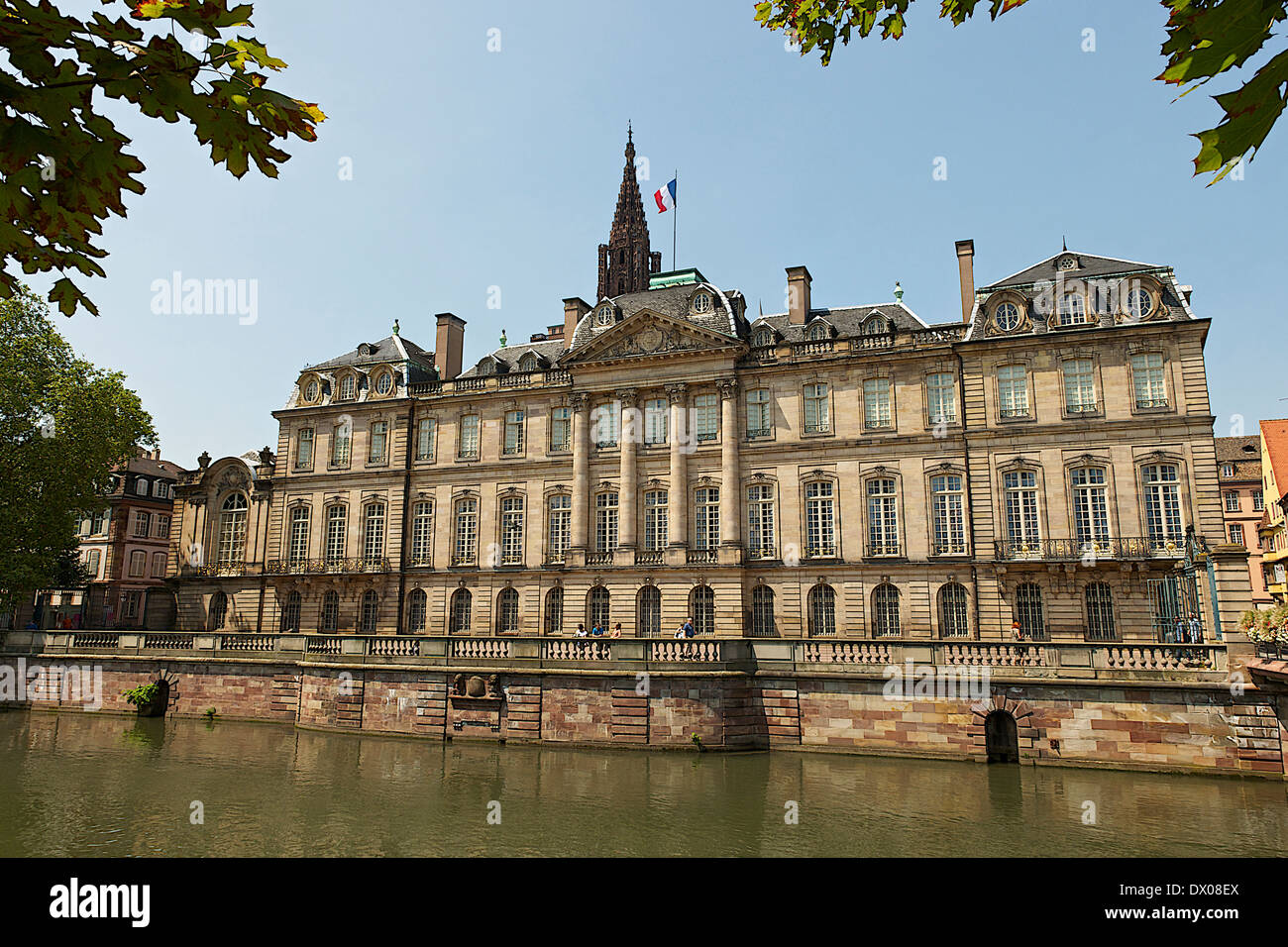 Rohan Palace and River Ilu Stock Photo - Alamy