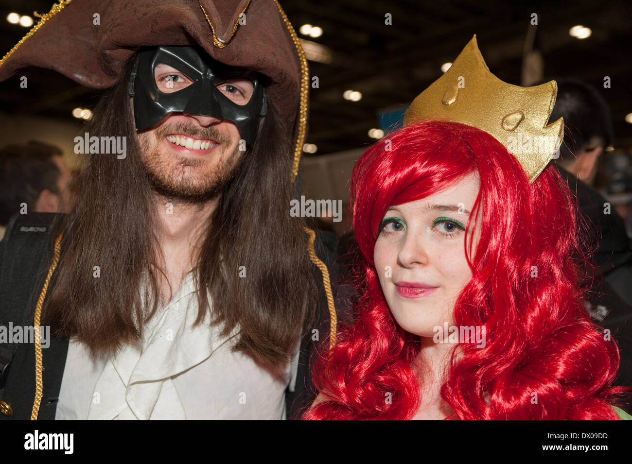 15.3.14. ExCel, London UK. Cosplay visitors at ExCel London on the ...