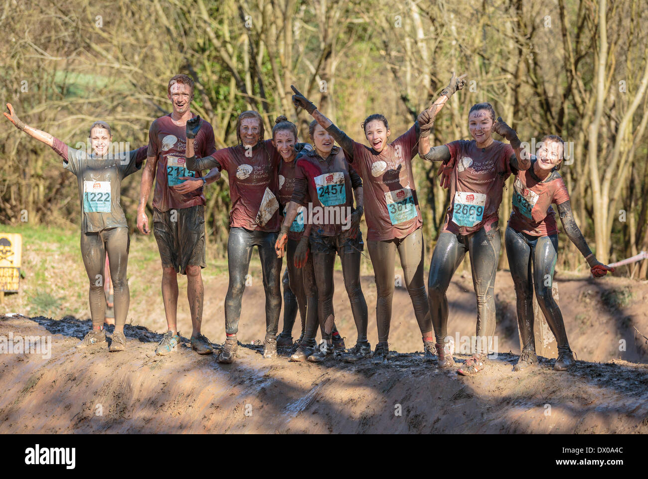 Muddy women hi-res stock photography and images - Alamy