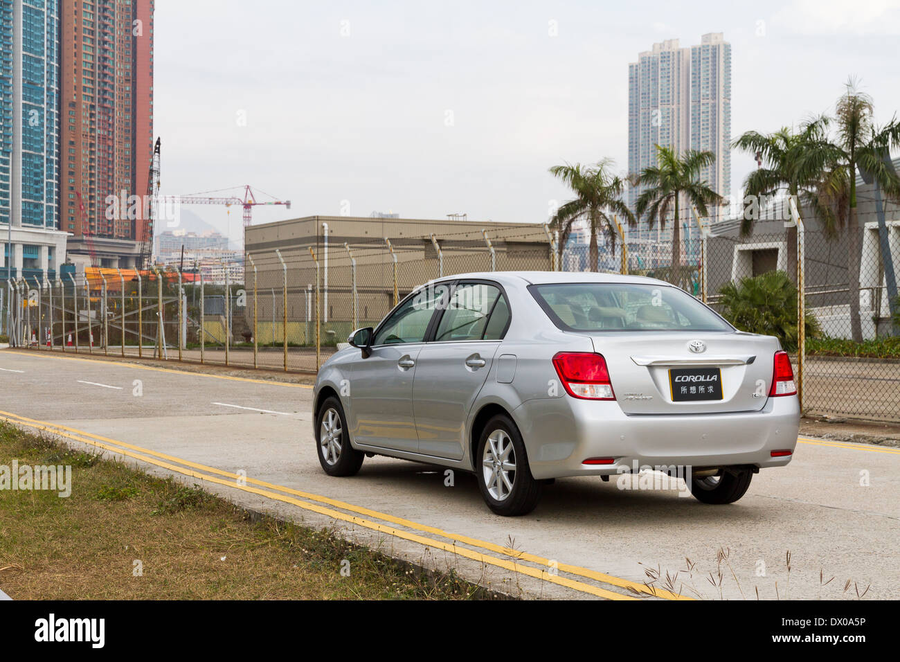 Toyota Corolla The entry level sedan in japan market Stock Photo - Alamy