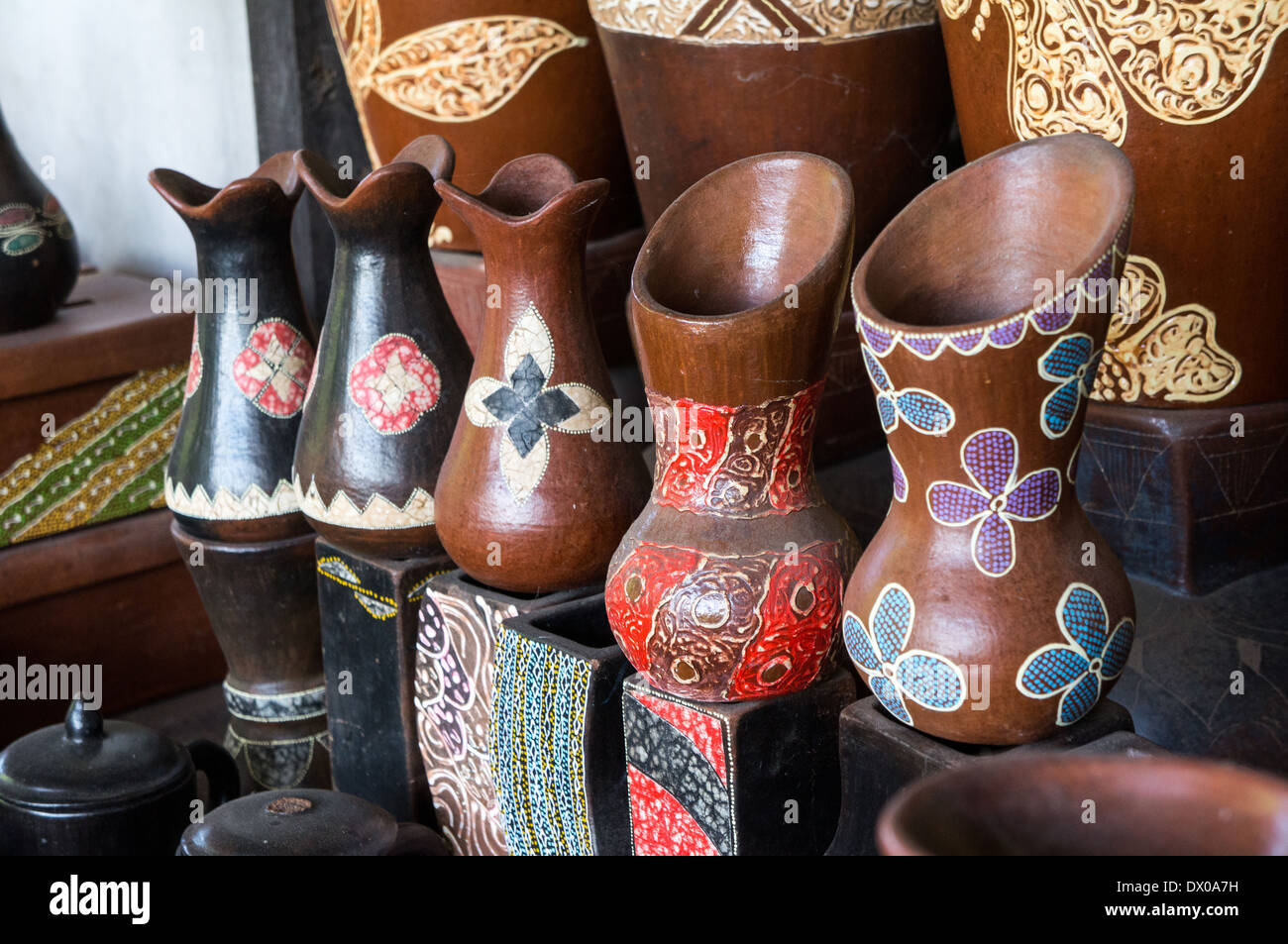art pottery Lombok Indonesia, Asia Stock Photo - Alamy