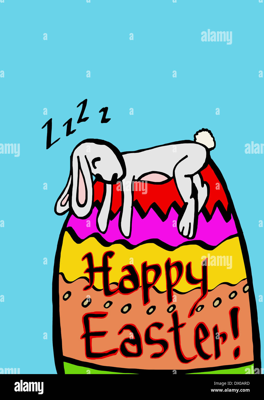 Rabbit sleeping hi-res stock photography and images - Alamy