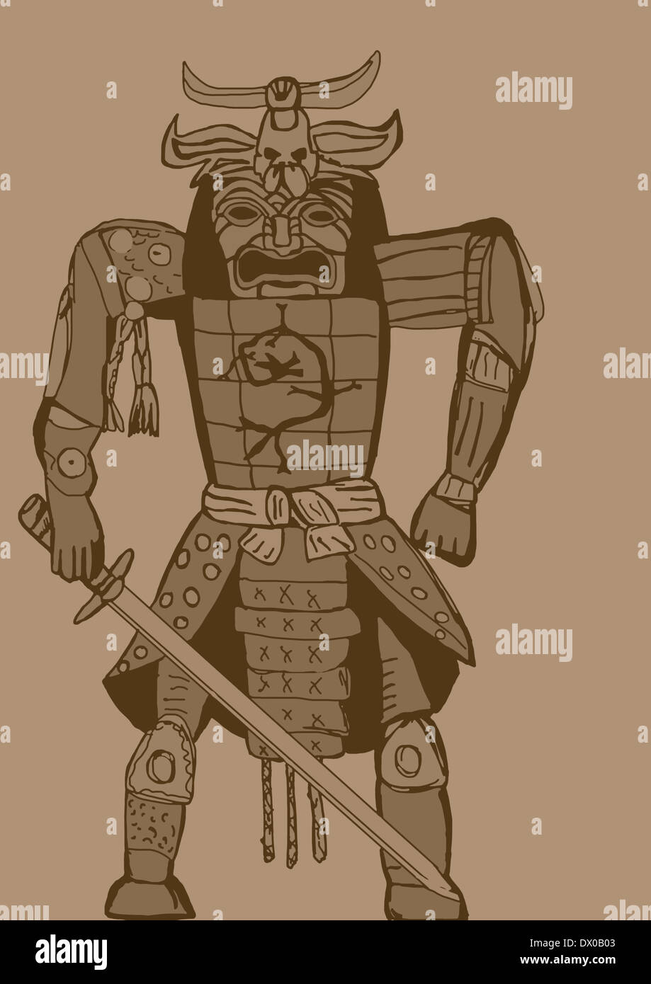 Vintage japanese armor hi-res stock photography and images - Alamy