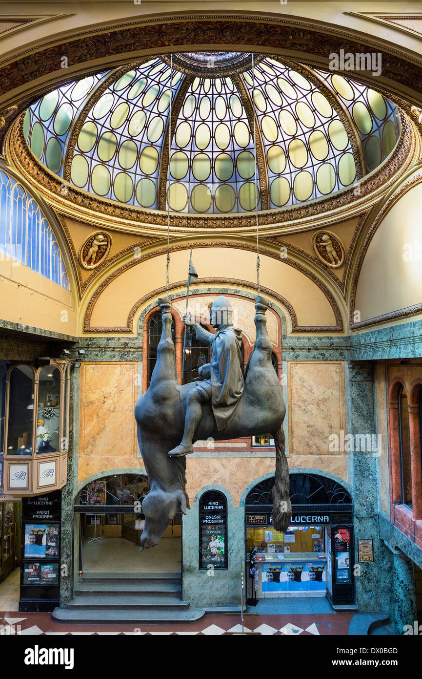Lucerna Passage Prague High Resolution Stock Photography and Images - Alamy