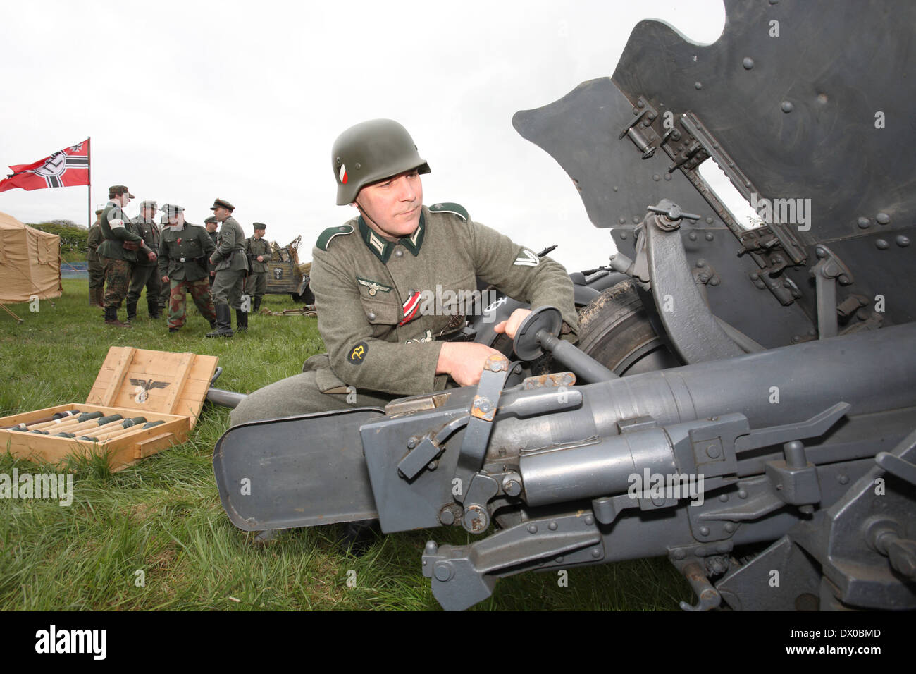 World war two battle reenactment hi-res stock photography and images ...