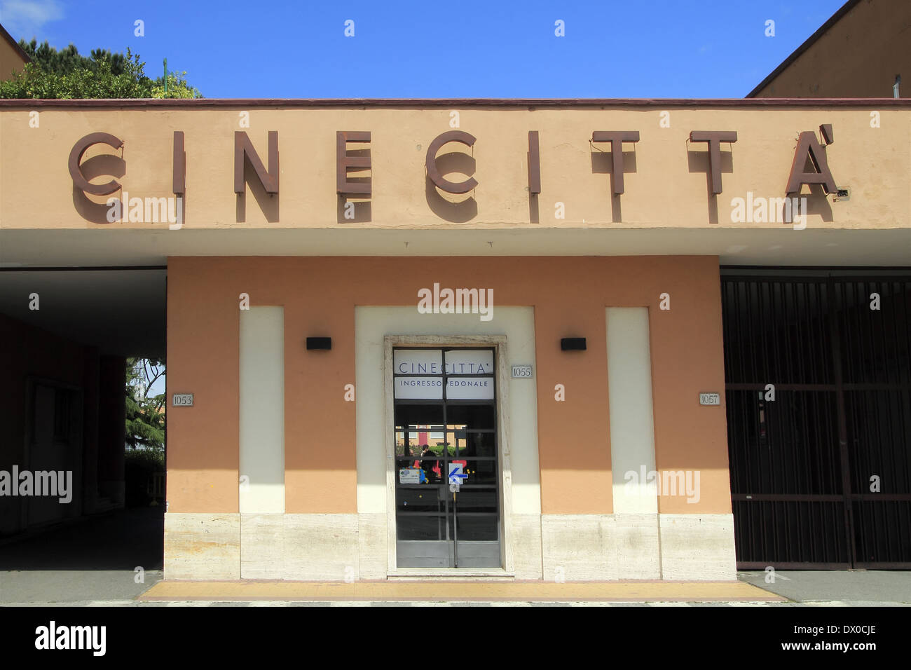 Cinecittà rome hi-res stock photography and images - Alamy