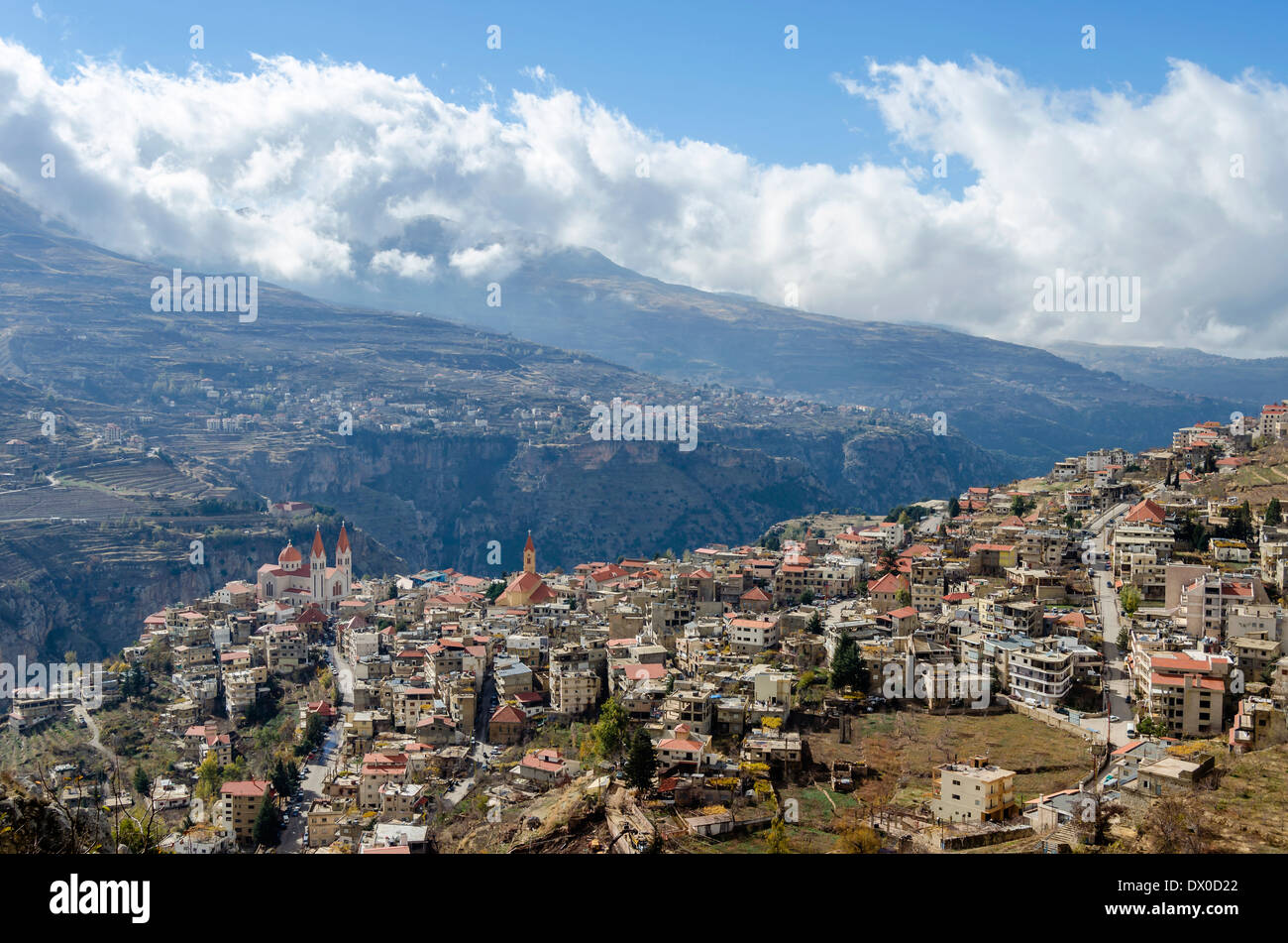Ouadi Qadisha and the Forest of the Cedars of God Stock Photo - Alamy