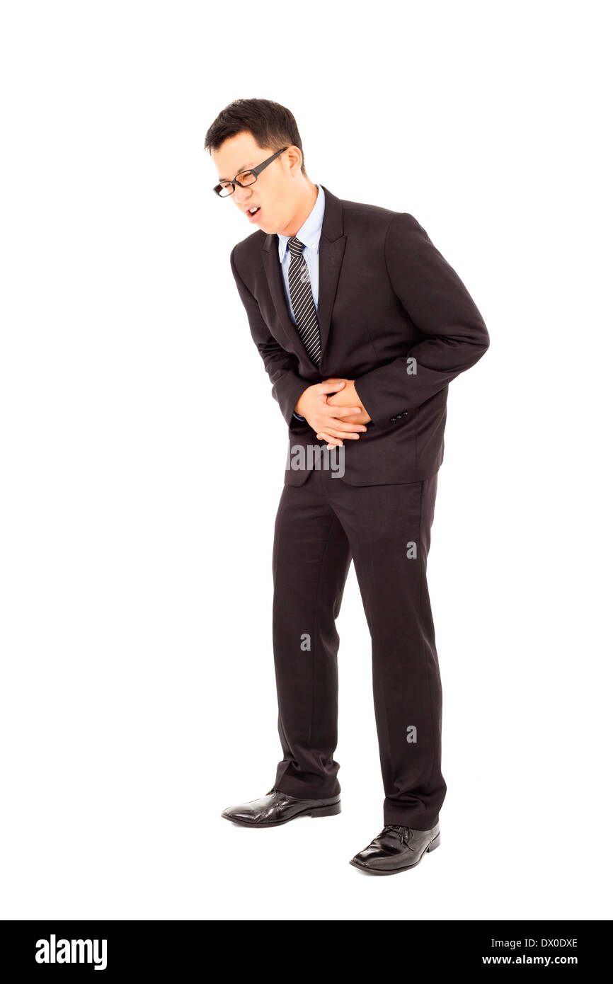 Sickness stomach ache pain Cut Out Stock Images & Pictures - Alamy