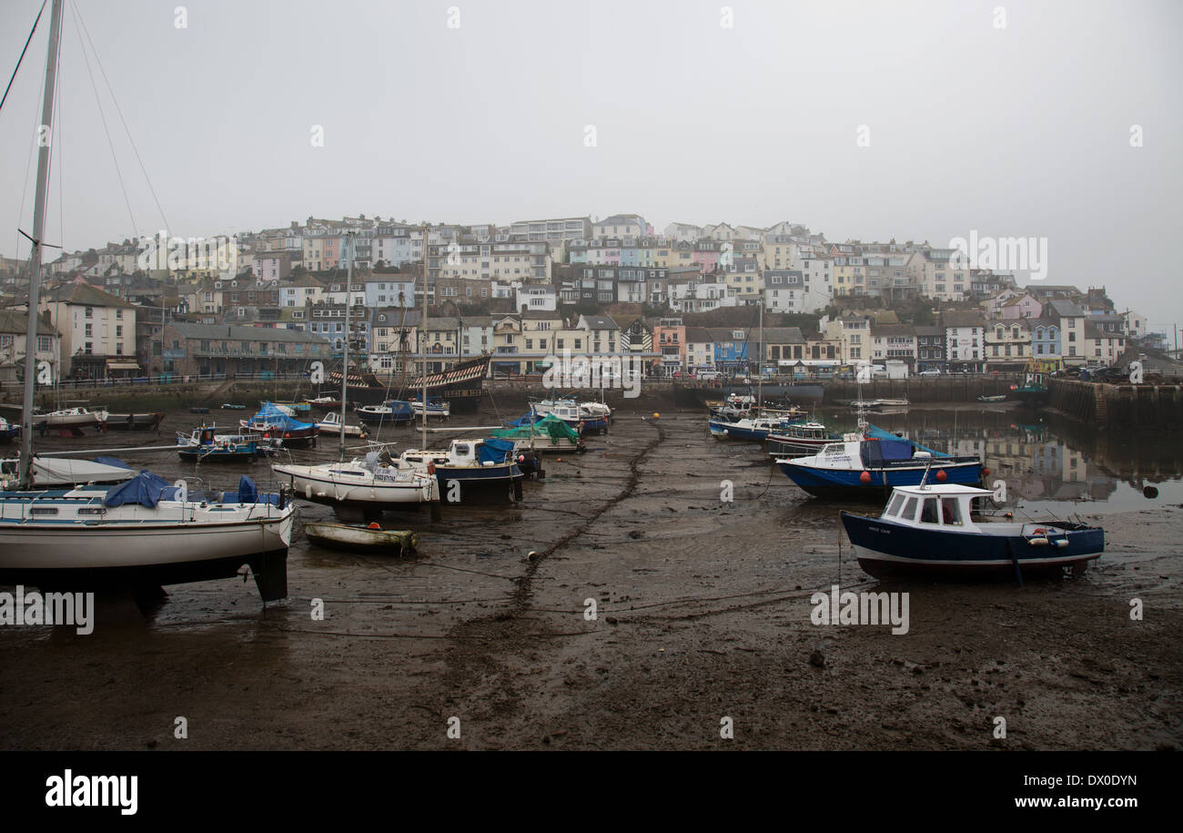 Brixham Harbour, marina Stock Photo - Alamy