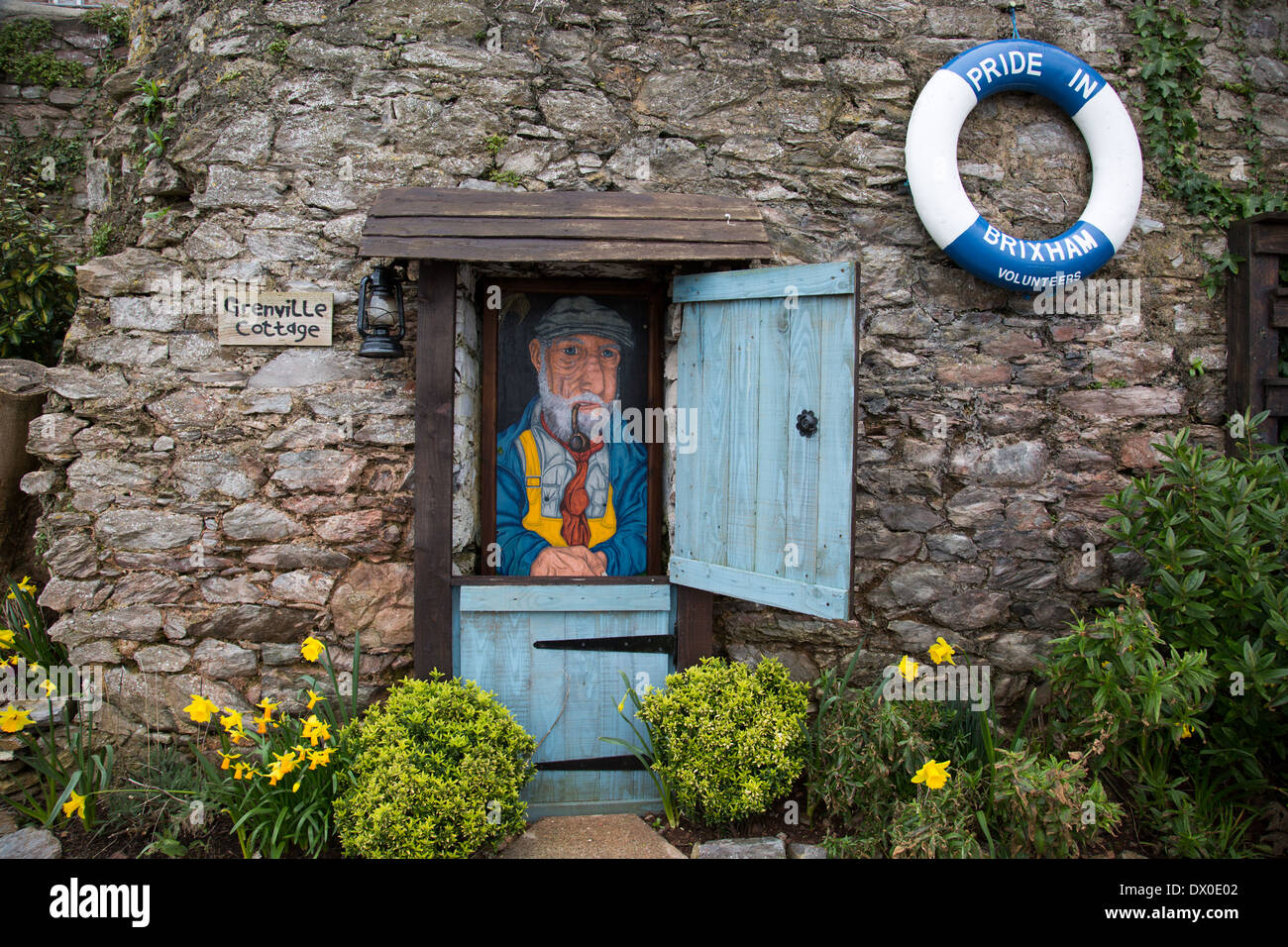 Brick garden wall door hi-res stock photography and images - Alamy