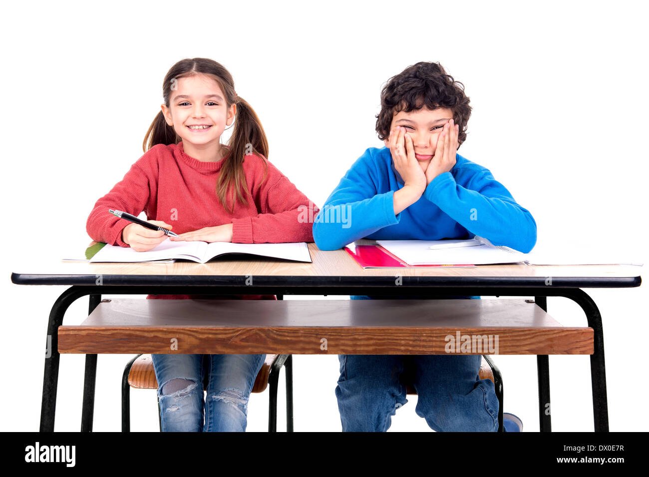 Children in the classroom Stock Photo - Alamy
