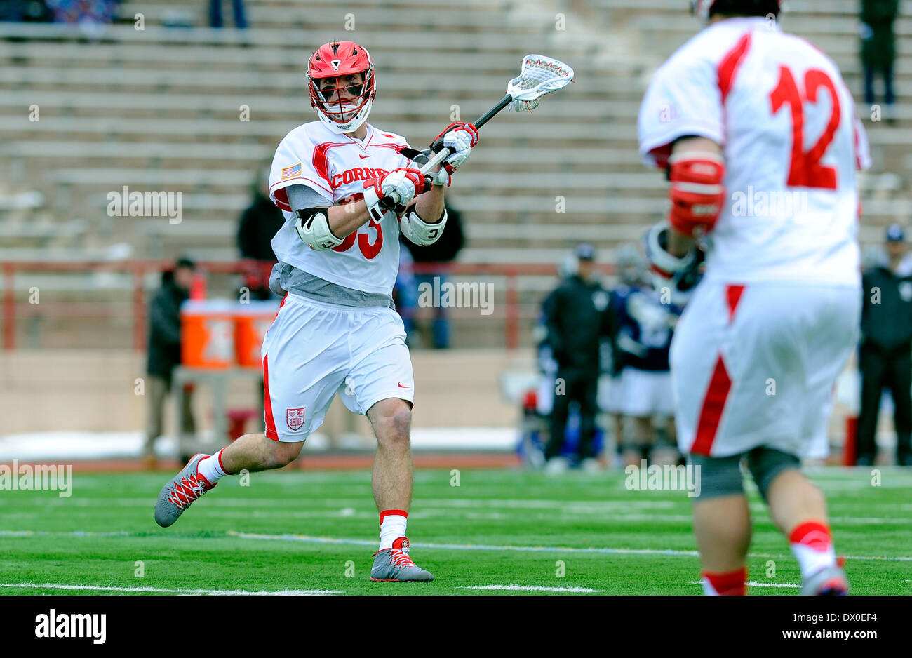 Ithaca, New York, USA. 15th Mar, 2014. March 15, 2014: Cornell Big Red ...