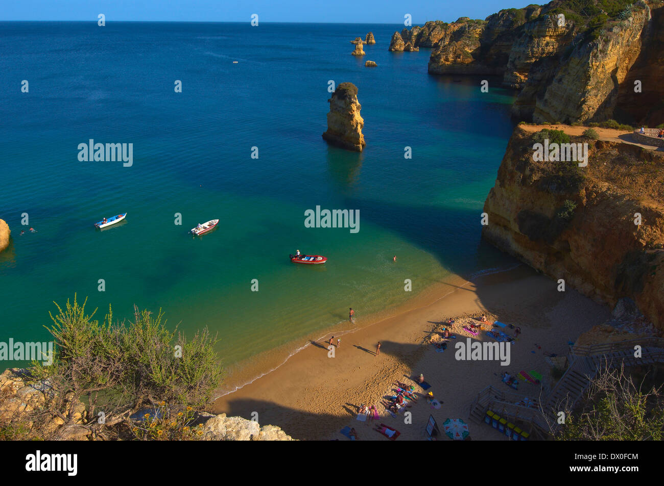 Praia da Dona Ana, Lagos Stock Photo - Alamy