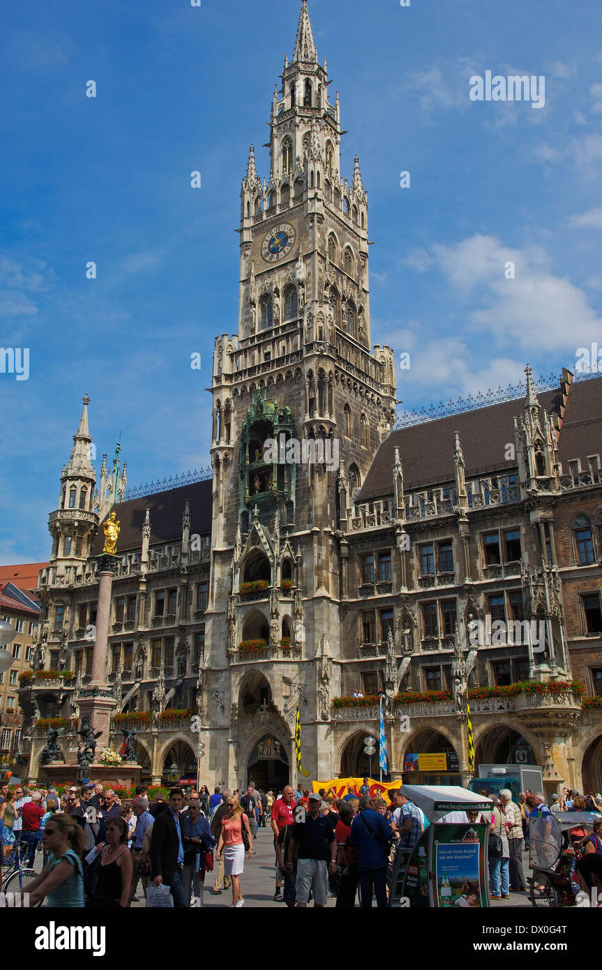 Neues Rathaus, Munich Stock Photo - Alamy