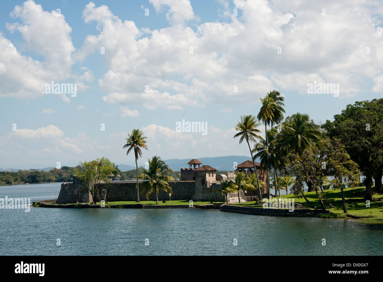 Guatemala, Rio Dulce National Park. Castillo de San Felipe. Spanish ...