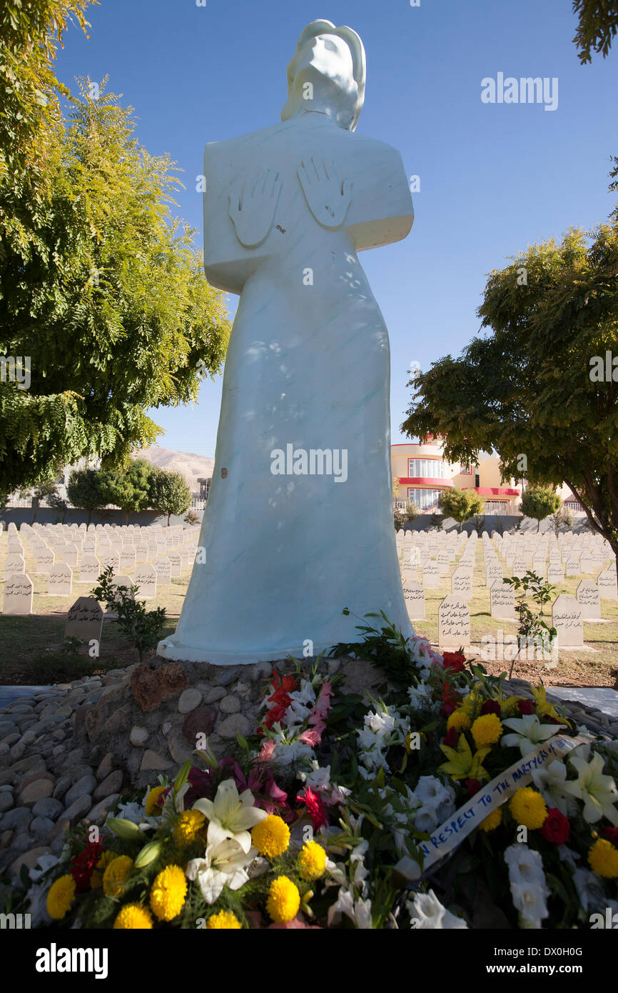 Halabja monument hi-res stock photography and images - Alamy