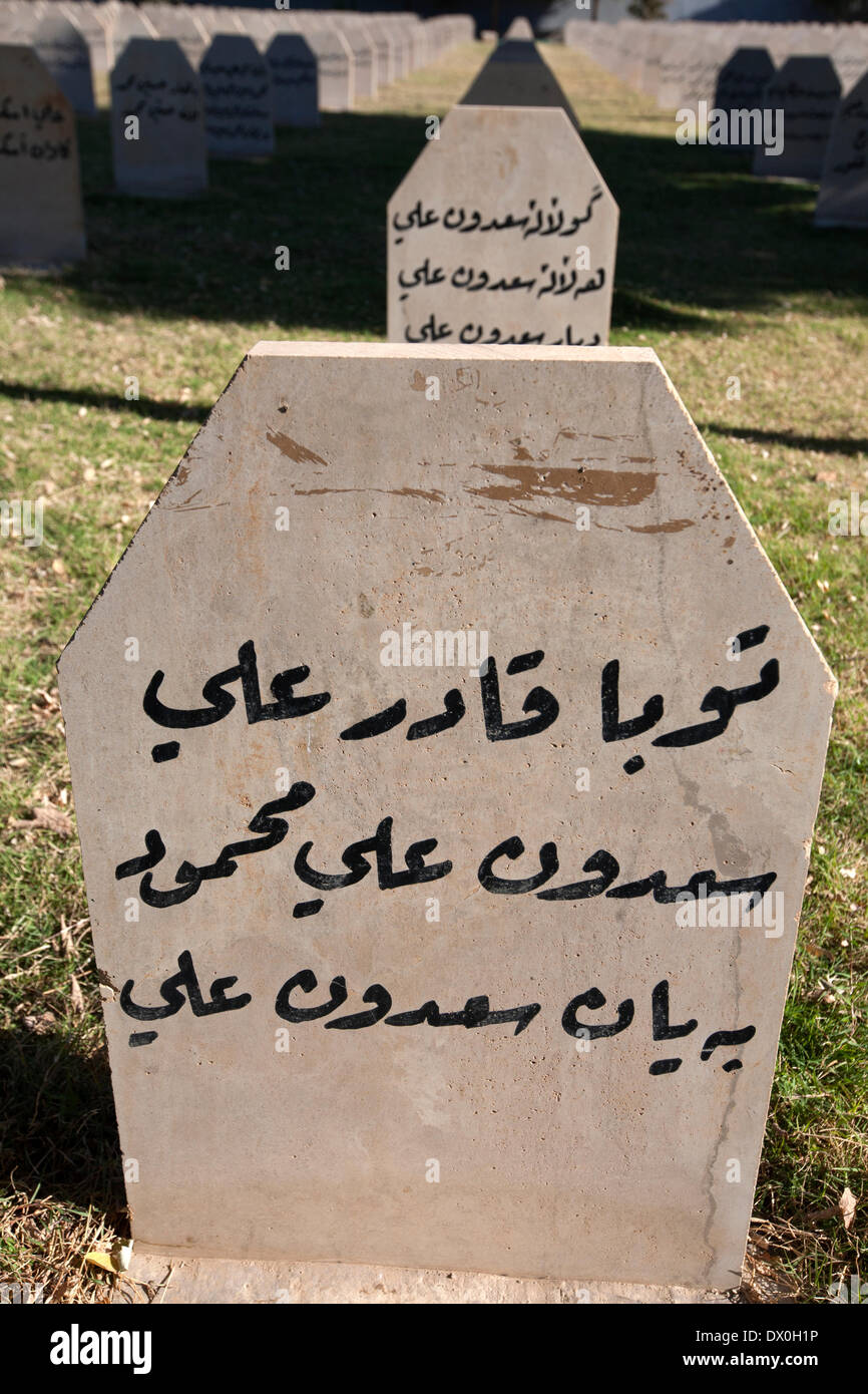 Halabja monument hi-res stock photography and images - Alamy
