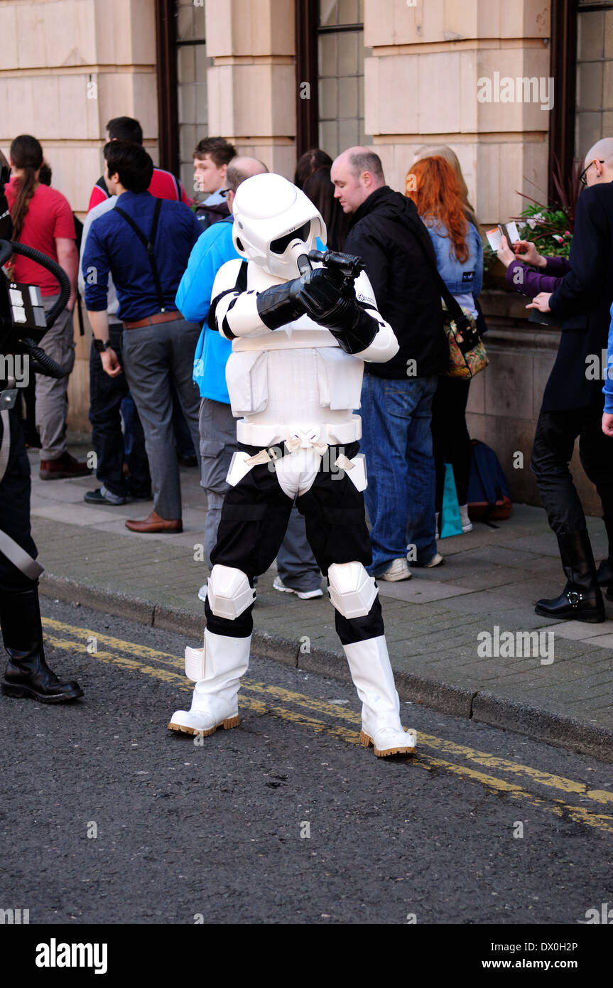 EM-CON Star Wars Storm-trooper Nottingham 2014 UK Stock Photo - Alamy
