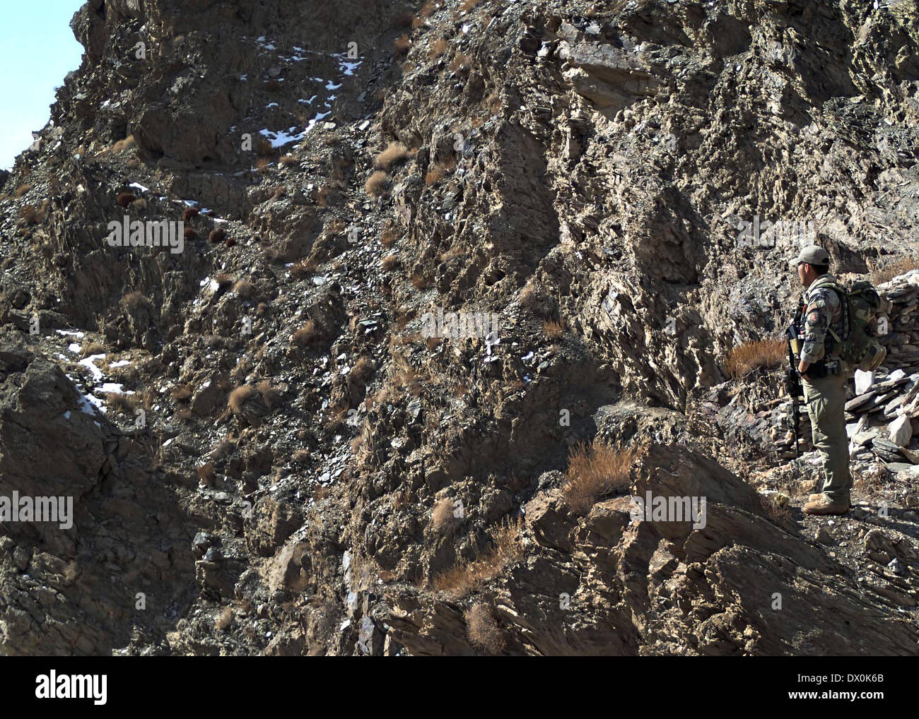 Afghan National Army special operation commando during an operation ...
