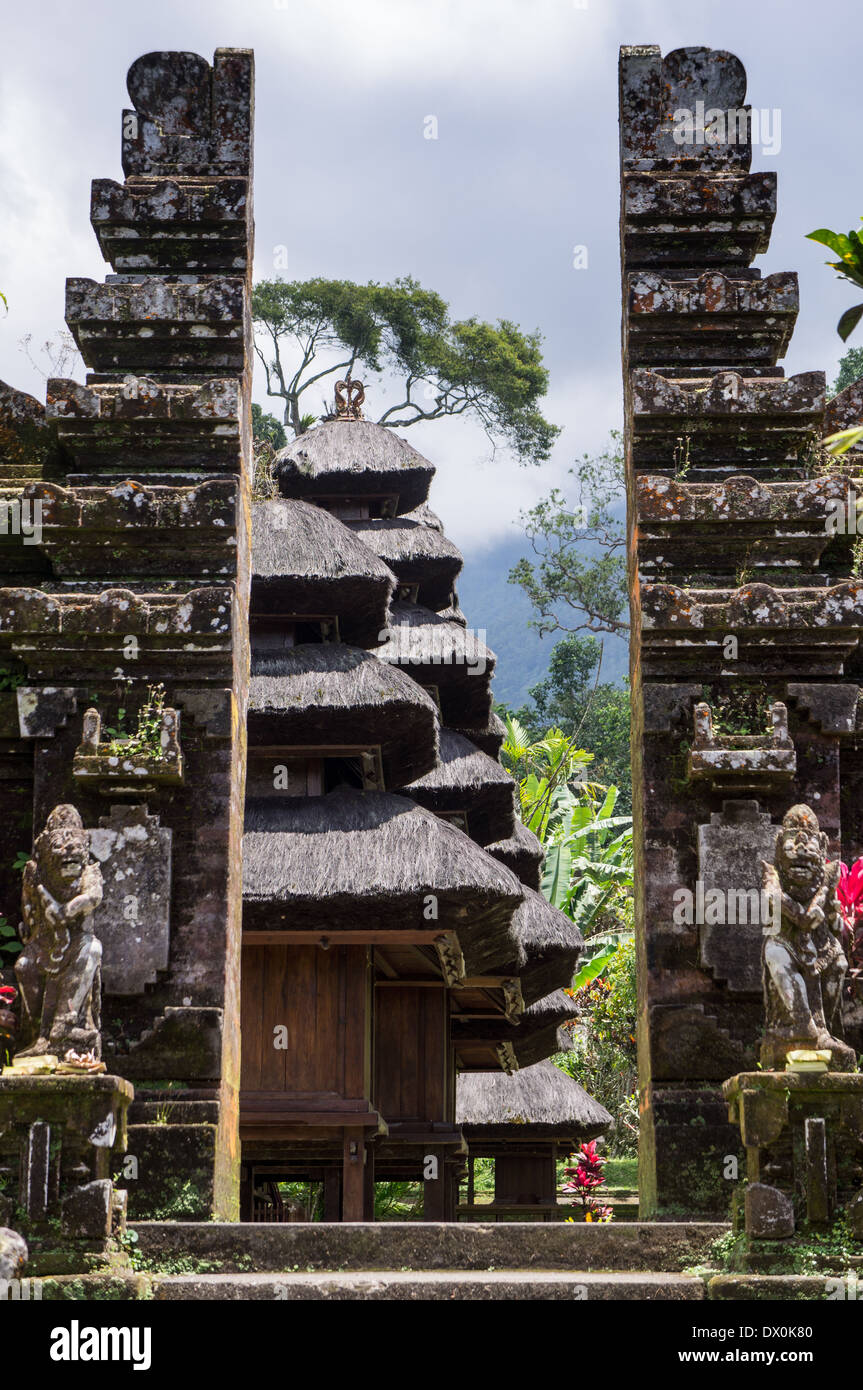 Pura Luhur Batukaru Temple on Bali Stock Photo - Alamy