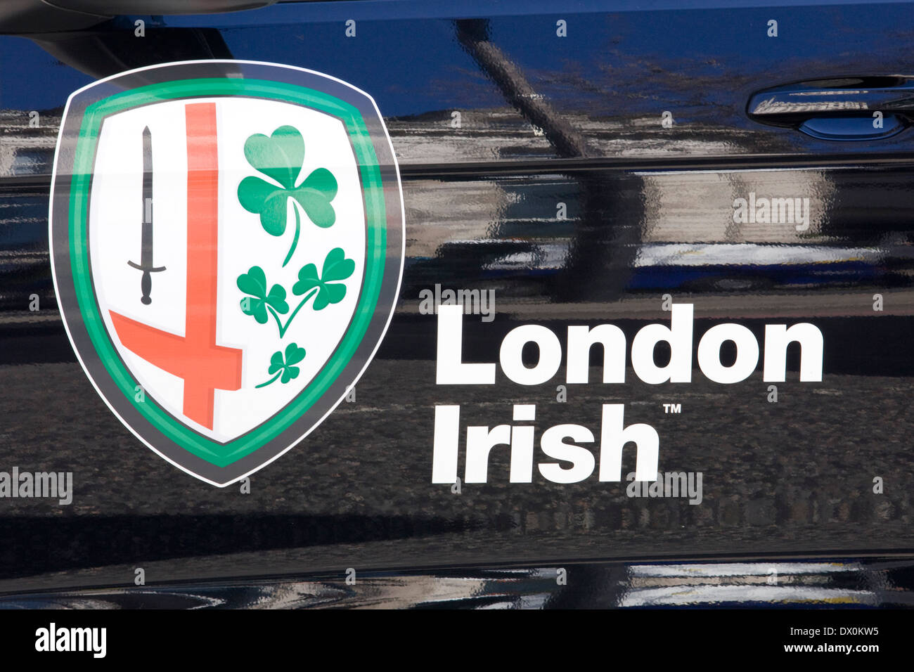 London irish logo hi-res stock photography and images - Alamy