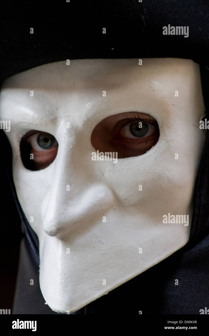 Traditional Venetian carnival mas Stock Photo - Alamy