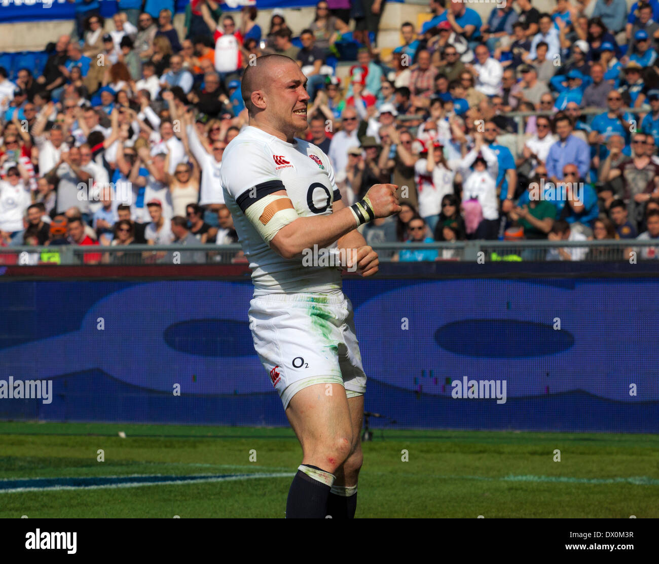 Italy v England. RBS 6 Nations rugby. , Rome, Italy, 3/15/14. England ...