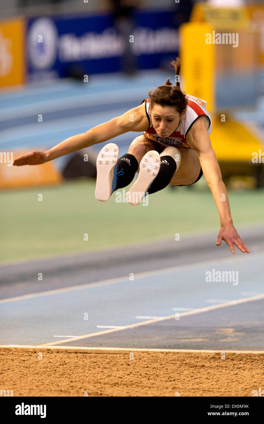 Emma PRINGLE, Women's Triple Jump, 2014 British Athletics European ...