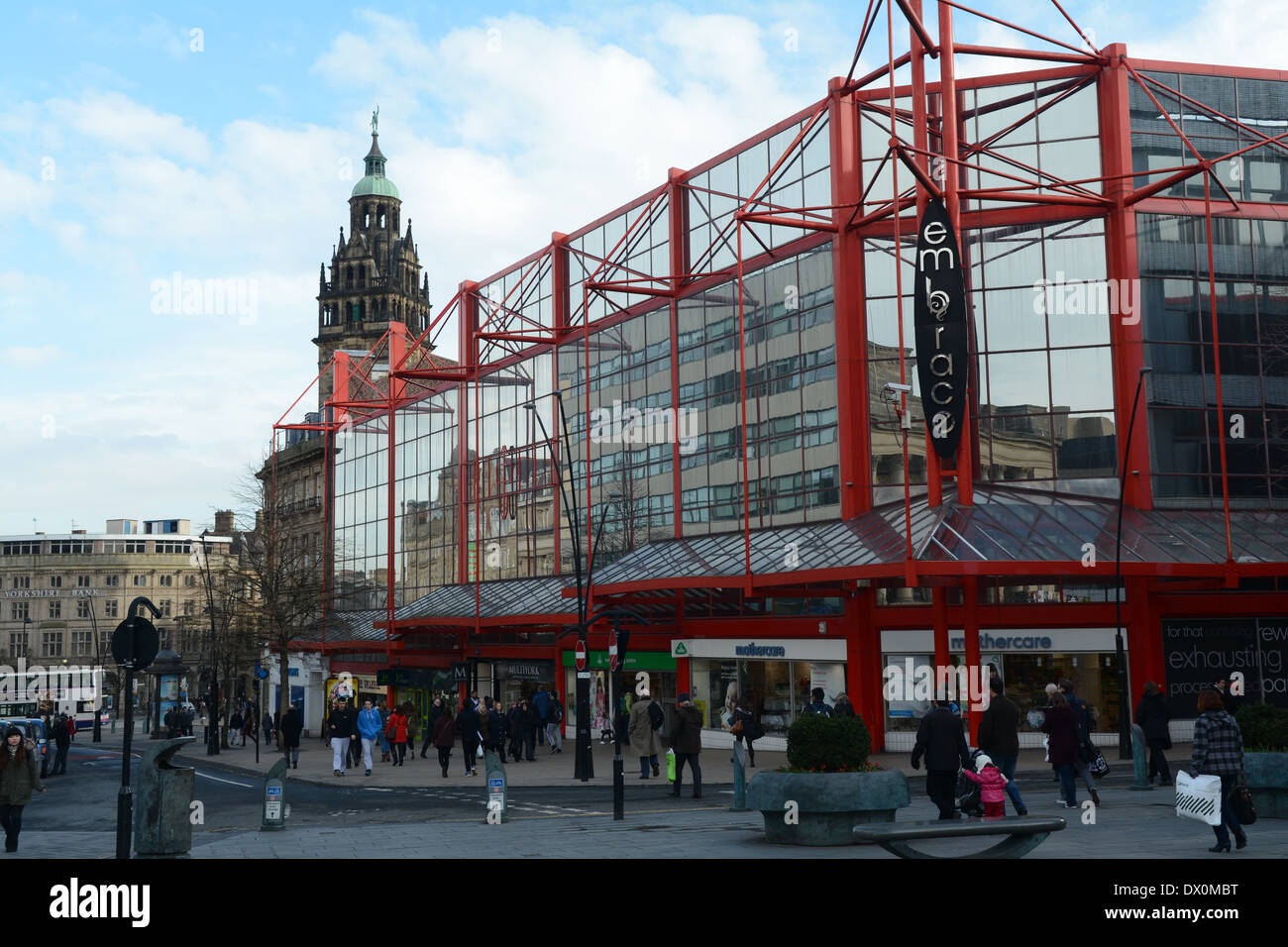 Architecture from the City of Sheffield, England, UK Stock Photo - Alamy