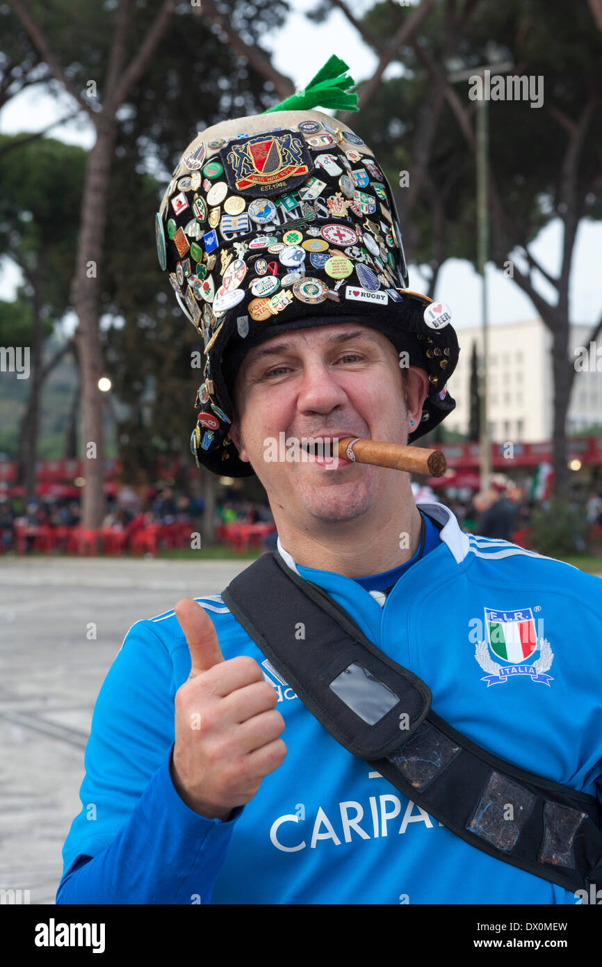 Italy v England. RBS 6 Nations rugby. , Rome, Italy, 3/15/14. England ...