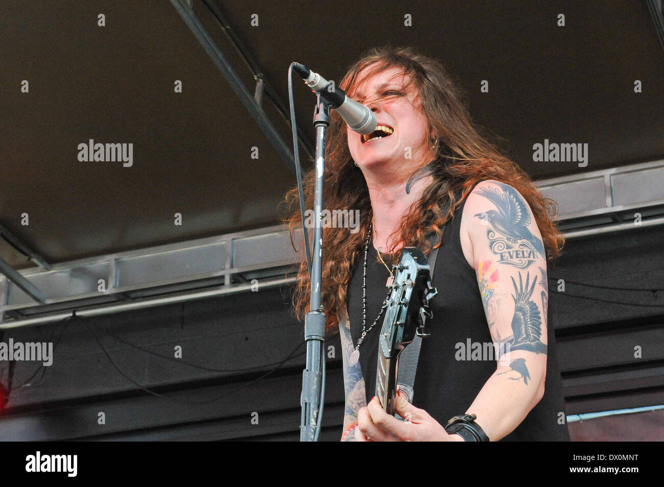 Austin, Texas, USA. 14th Mar, 2014. Laura Jane Grace, born as Thomas ...