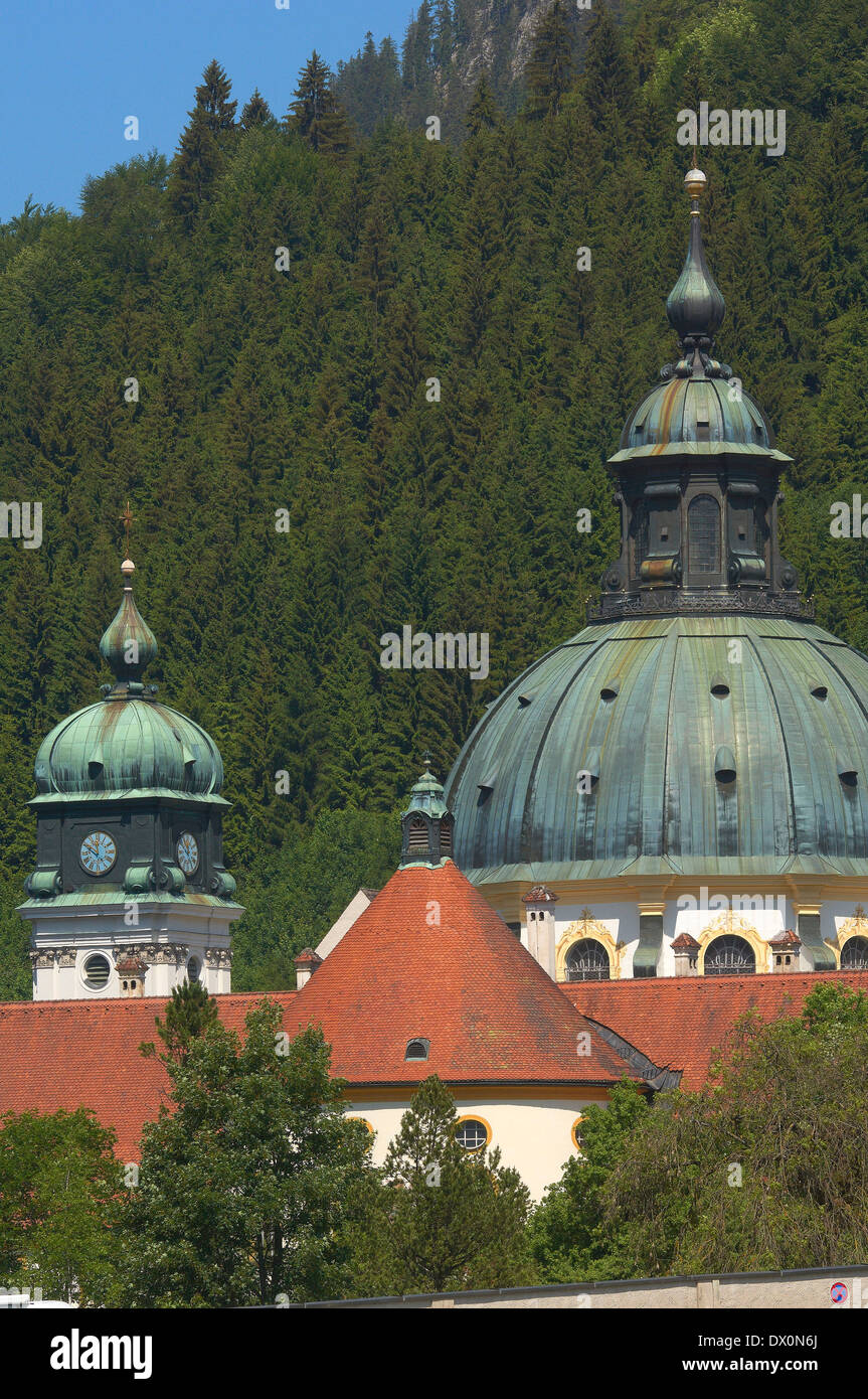 Ettal Abbey, Ettal Stock Photo - Alamy