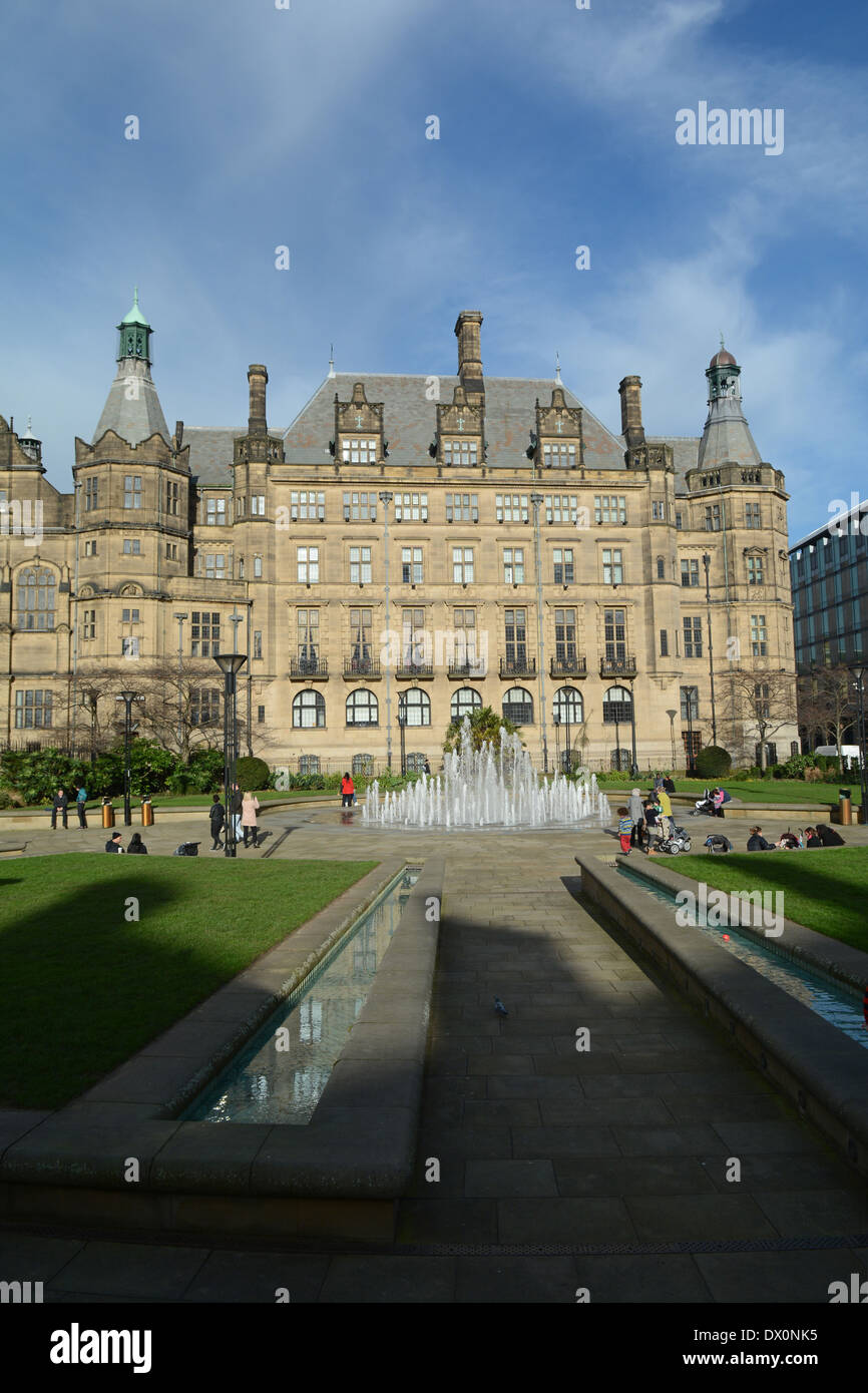 Architecture from the City of Sheffield, England, UK Stock Photo - Alamy