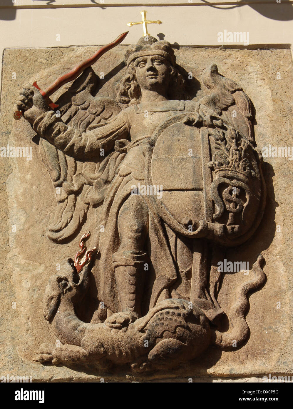 Saint george shield hi-res stock photography and images - Alamy