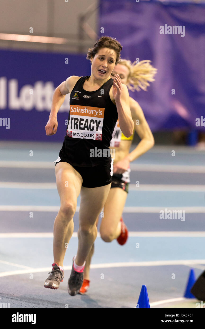 Sara TREACY 3000m Women Final British Athletics Indoor Championships ...