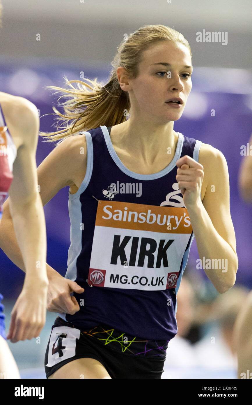 Katie KIRK 800m Final British Athletics Indoor Championships, Sheffield ...