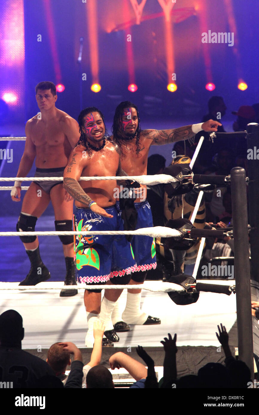 New York, New York, USA. 8th Mar, 2014. WWE Wrestling at Madison Square ...