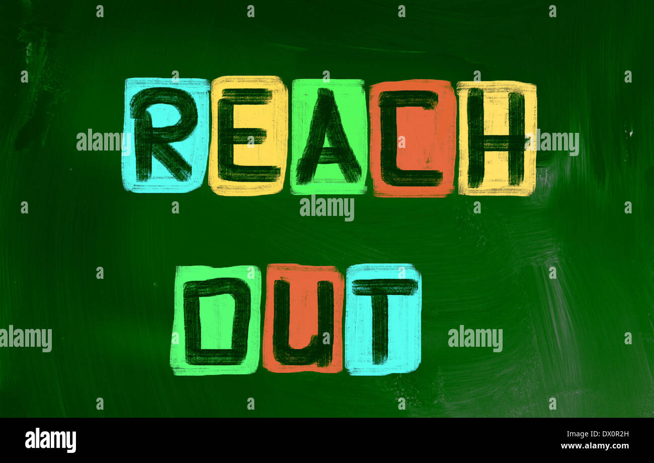 Reach Out Concept Stock Photo - Alamy