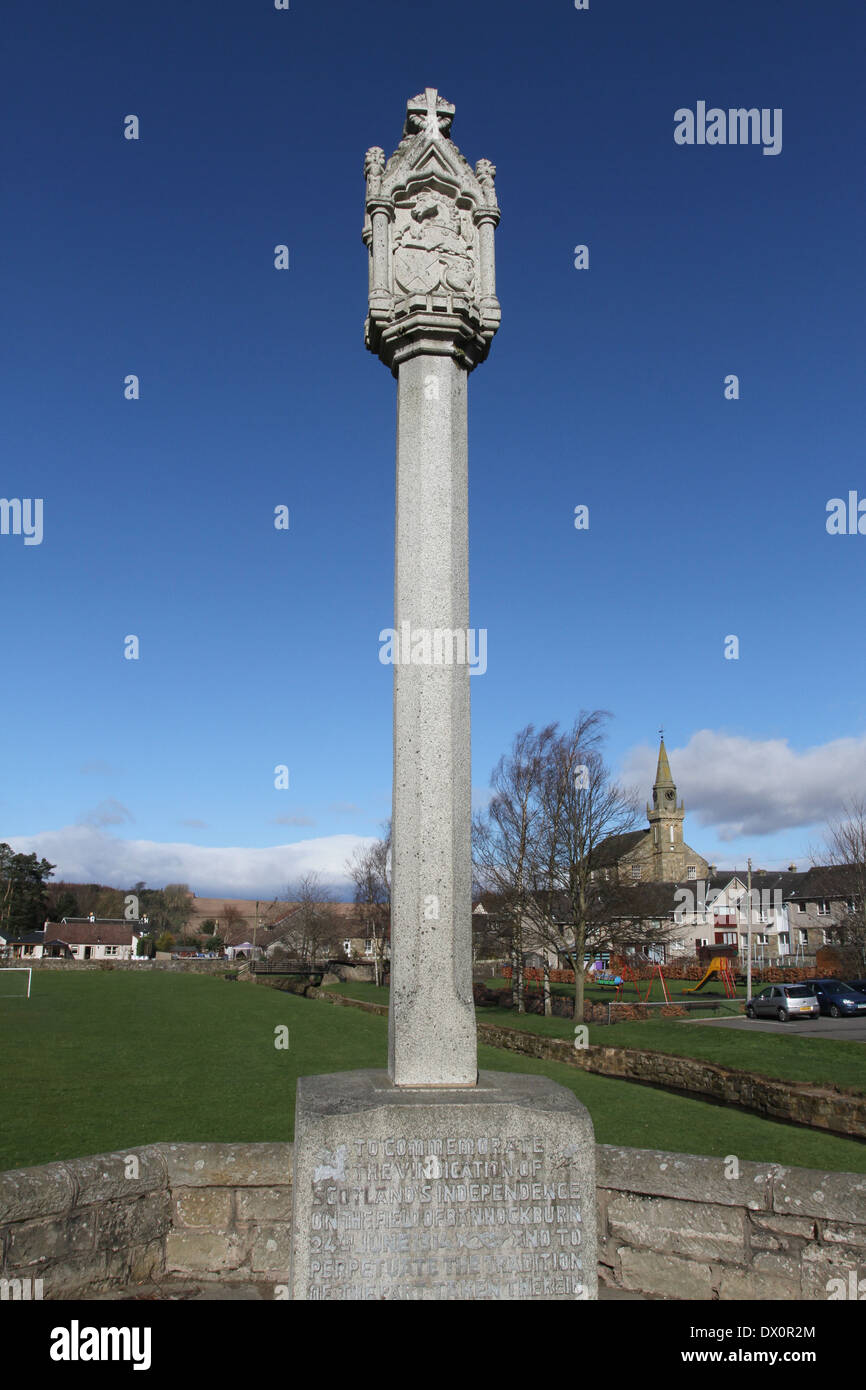 Bannockburn Memorial, Ceres Fife Scotland March 2014 Stock Photo - Alamy