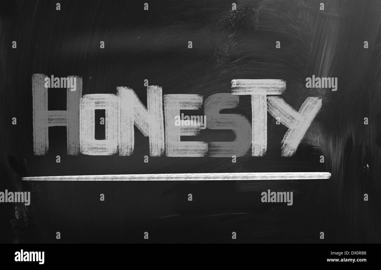 Honesty Black and White Stock Photos & Images - Alamy
