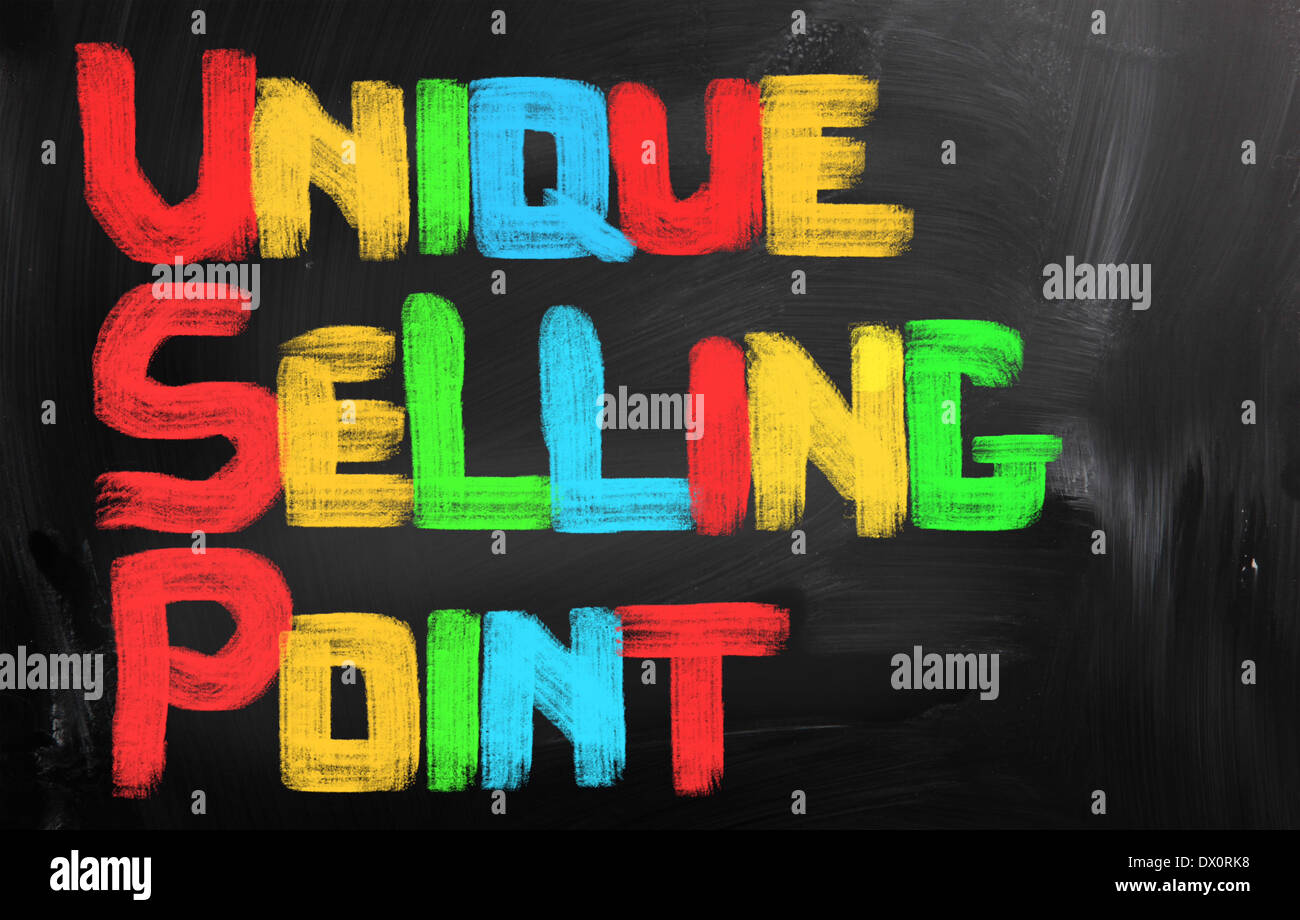 Unique Selling Point Concept Stock Photo - Alamy