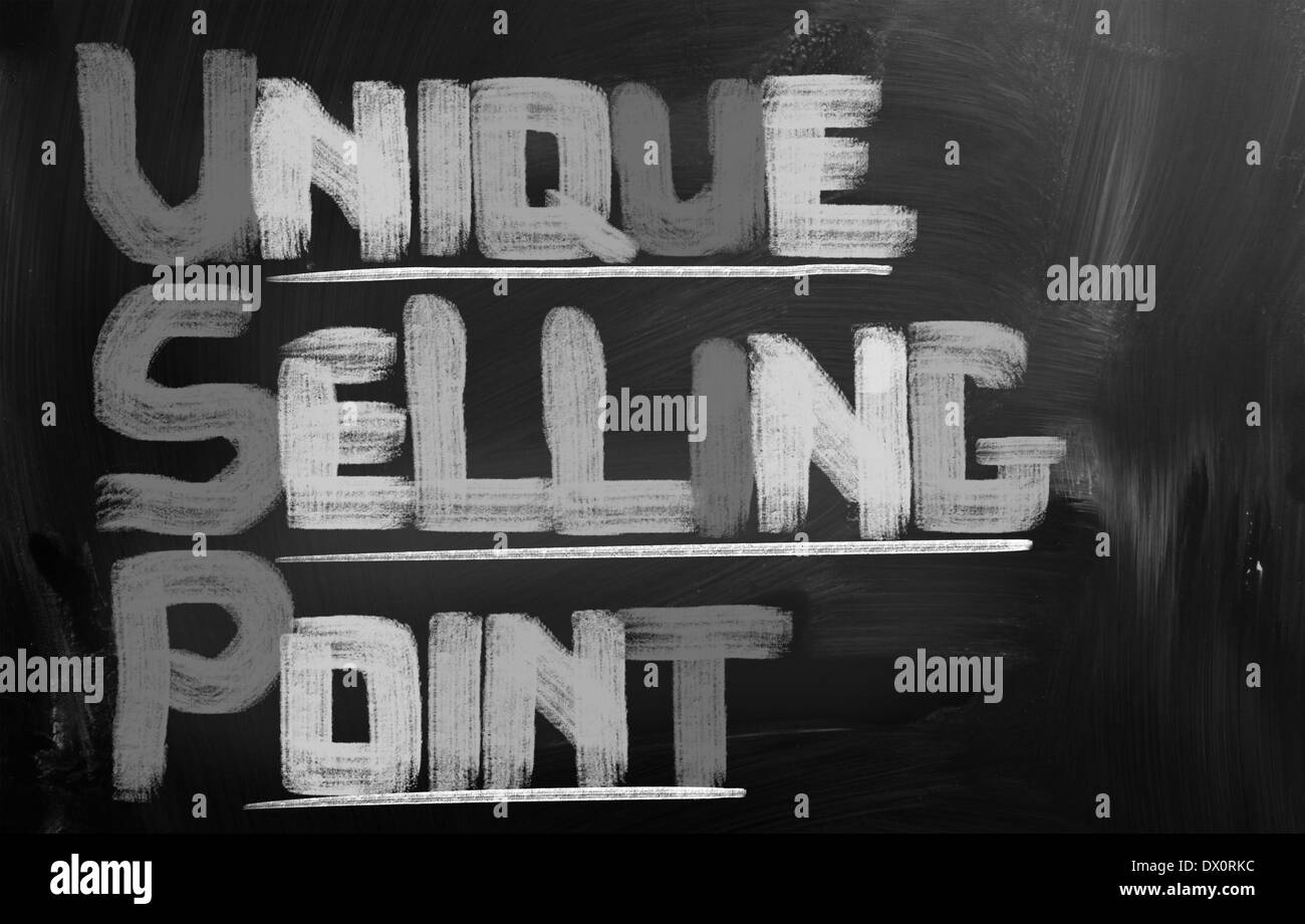 Unique Selling Point Concept Stock Photo - Alamy