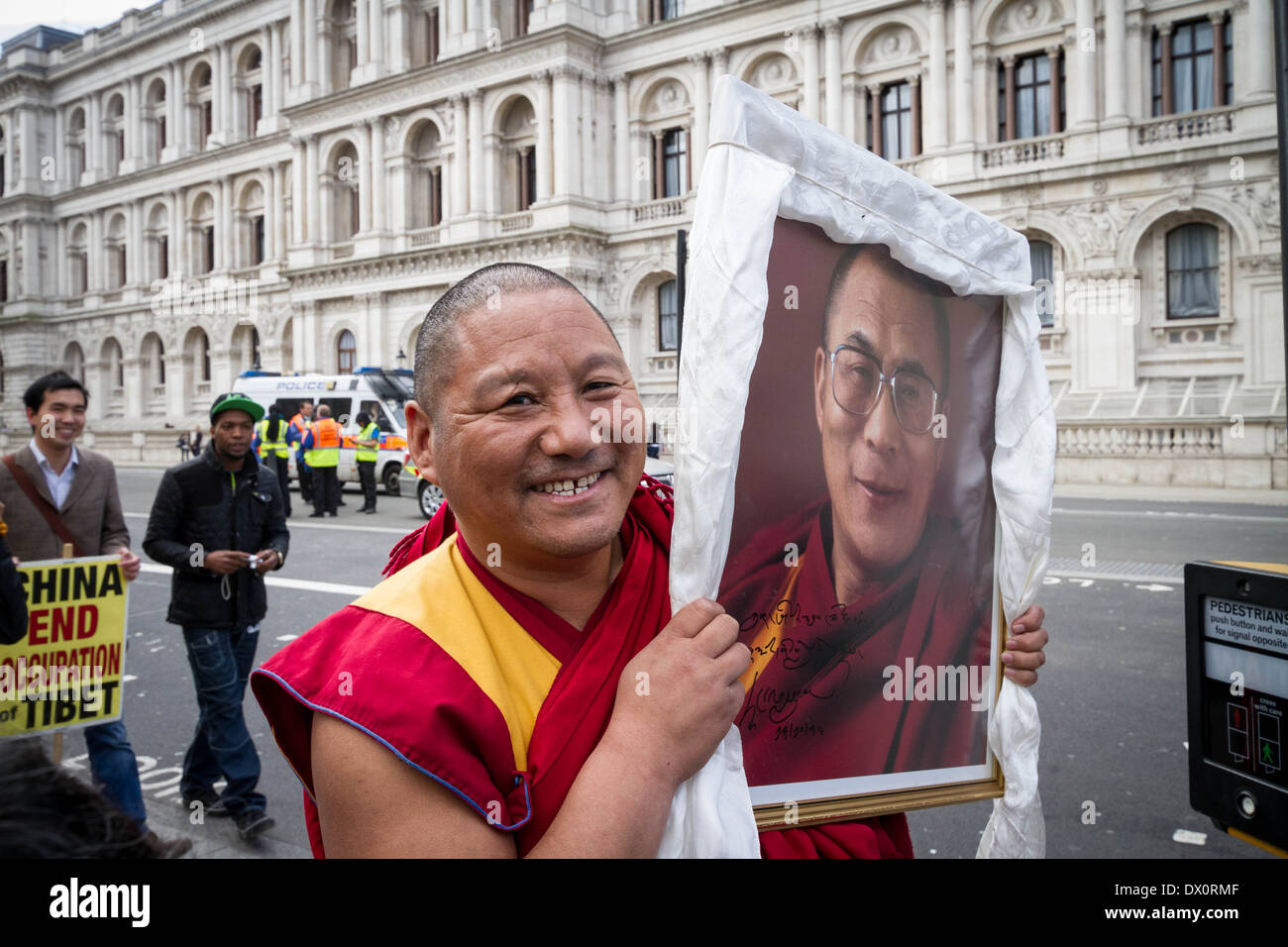 Annual Tibet protest march for Freedom from Chinese occupation in ...