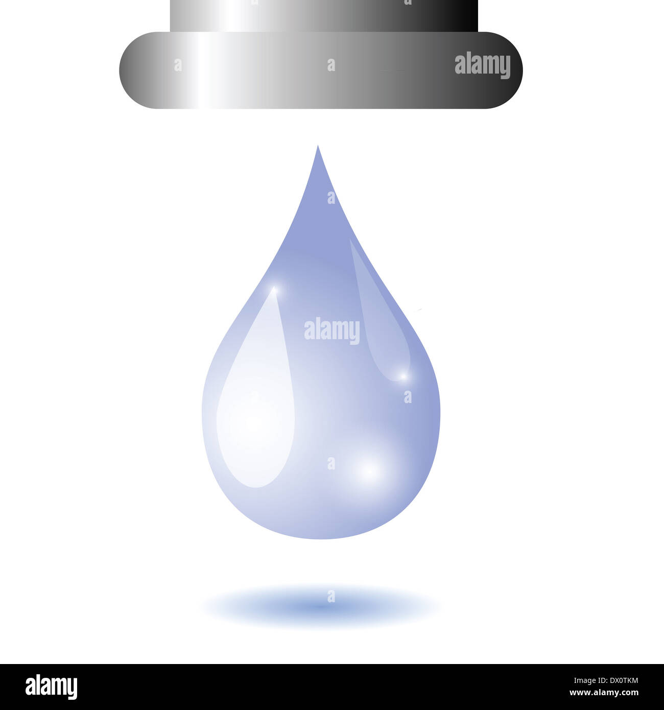 colorful illustration with water drop for your design Stock Photo - Alamy